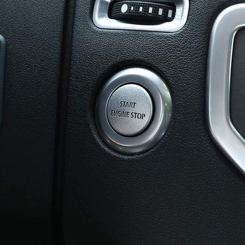 Engine Start Stop Push Button Switch Sticker Cover for LR4 Discovery 4 ...