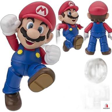 S.H.Figuarts Mario "Super Mario" Figure Used #60 | eBay