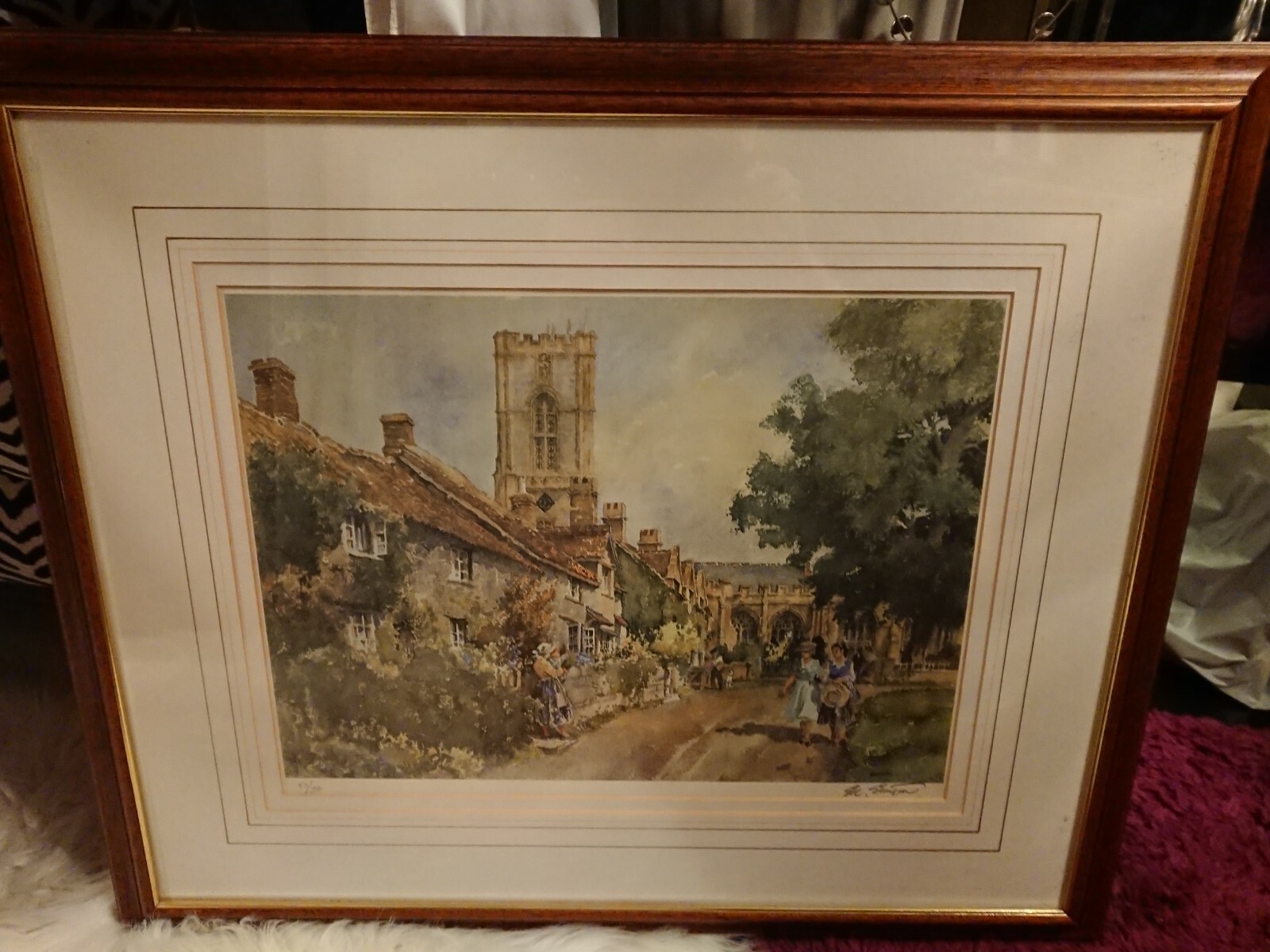 Eric Richard Sturgeon 1920-1999 limited edition signed print St Andrews ...