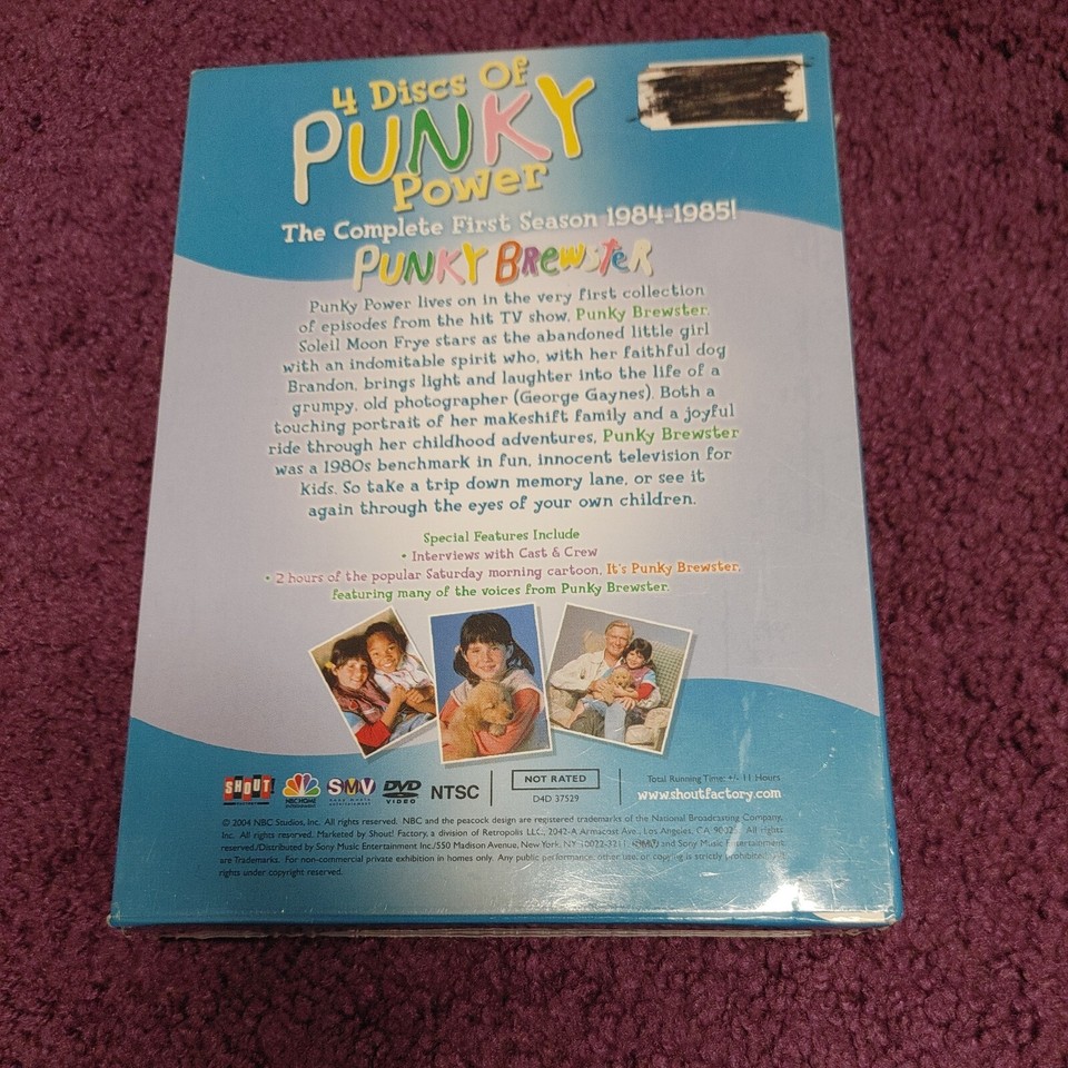Punky Brewster: Season One (DVD, 1984) Brand New - Factory Sealed ...