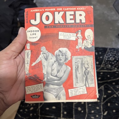 Vol. 5 No. 43 Joker pinup mens magazines, 1950s/60s Girlie mags | eBay