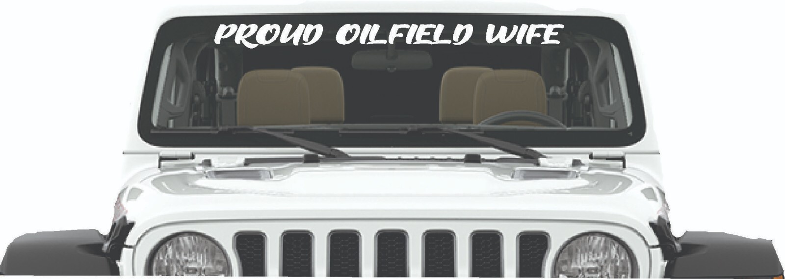 Proud Oilfield Wife Decal Sticker Girl Offroad 4x4 Turbo Truck Lift Mud ...