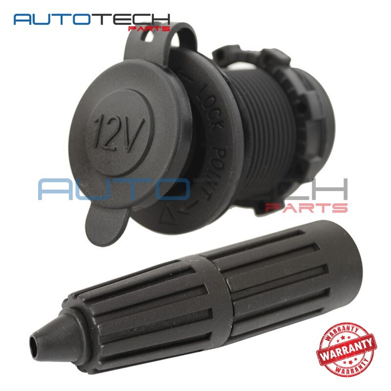 ENGEL SOCKET & PLUG 12/24V FLUSH MOUNT WITH RUBBER COVER RATING 20A 12V ...