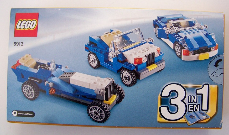 Lego Creator 6913 Blue Roadster 3 in 1 NEW car off-road vehicle | eBay