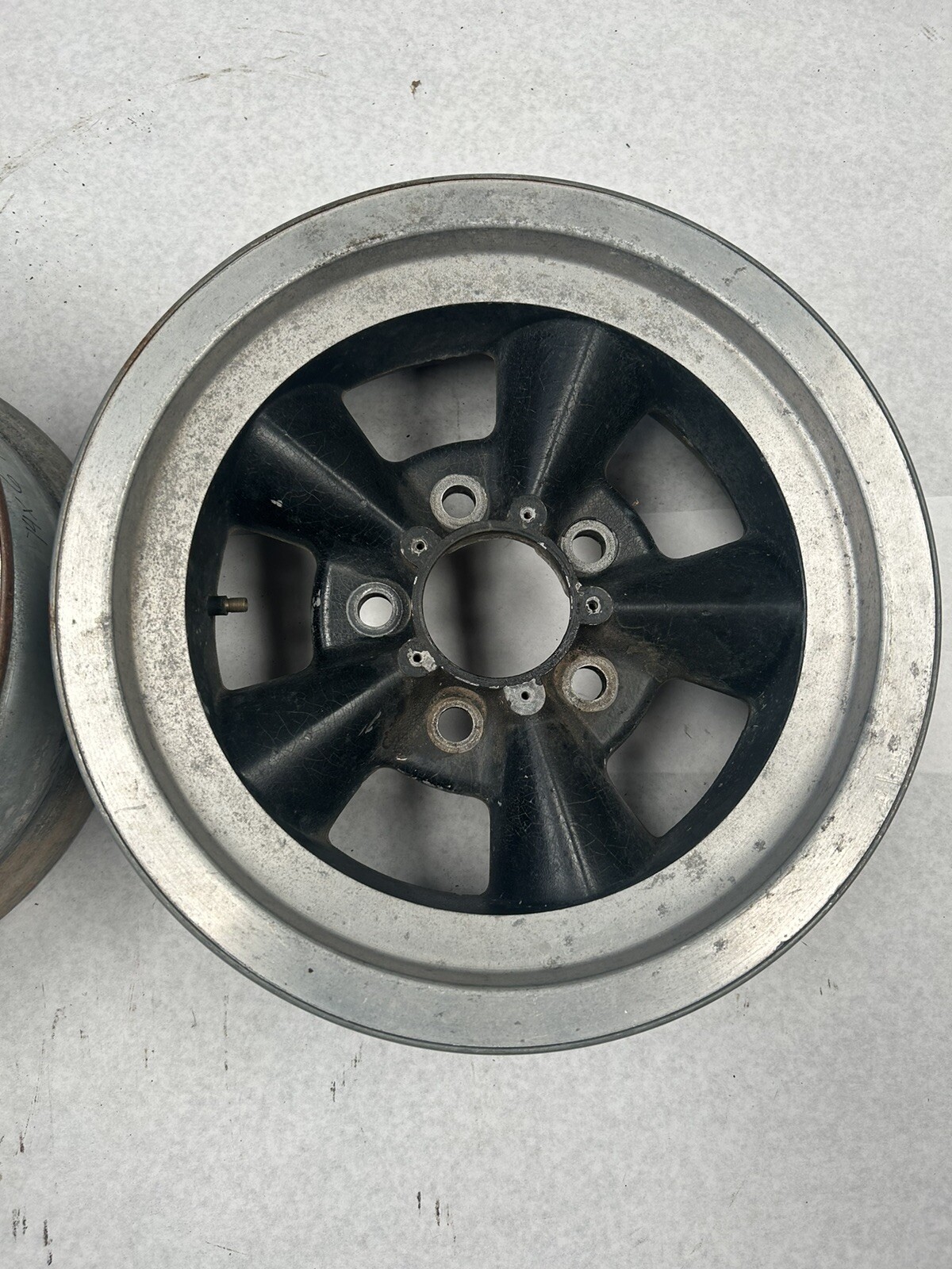 Torque Thrust Style 5 Spoke Mag Wheels Rims 14x6 Pair Chevy GM J18771 ...