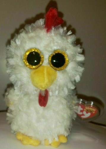Ty Beanie Boos - HENNIE the Chicken (6 Inch)(Exclusive) NEW - MINT with ...