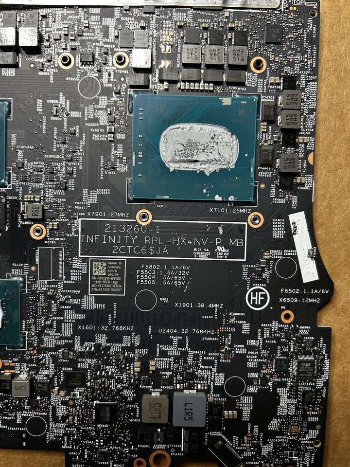 Dell Alienware M18 R2 Laptop motherboard Intel Core I9-14900HX RTX 4070 ...