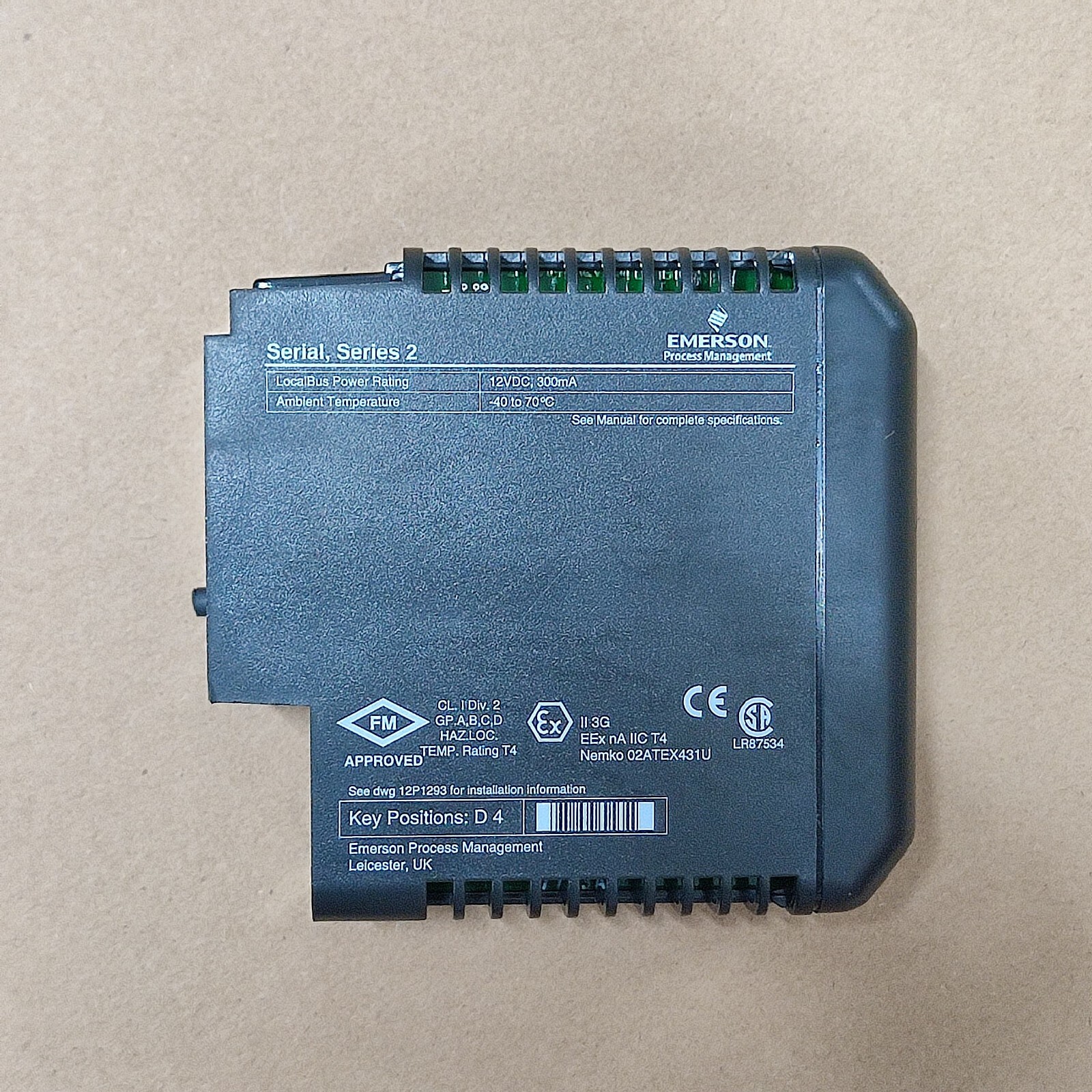KJ3241X1-BA1 EMERSON DELTA SERIAL SERIES 2 MODULE | eBay