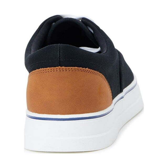 Chaps Men's Pick Memory Foam Casual Canvas Lace-up Fashion Sneakers ...