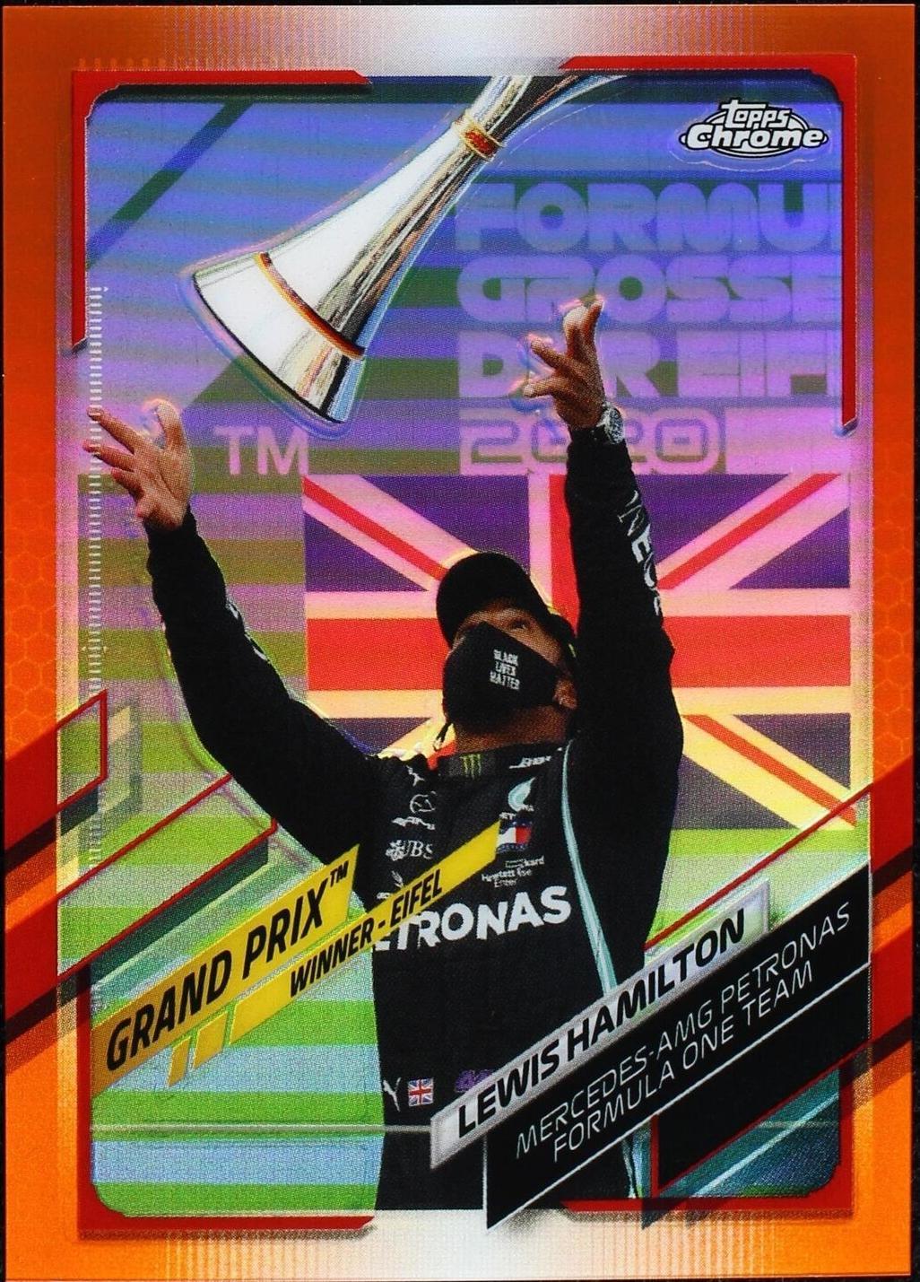 2021 Topps Chrome Formula 1 - Grand Prix Winners Lewis Hamilton #148 ...