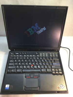 VINTAGE IBM ThinkPad R40 14" Laptop Intel Pentium M CPU-BOOTS/BIOS ...