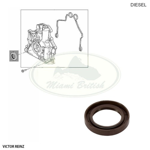 LAND ROVER CRANKSHAFT DIESEL FRONT OIL SEAL RANGE LR3 LR4 RR SPORT ...