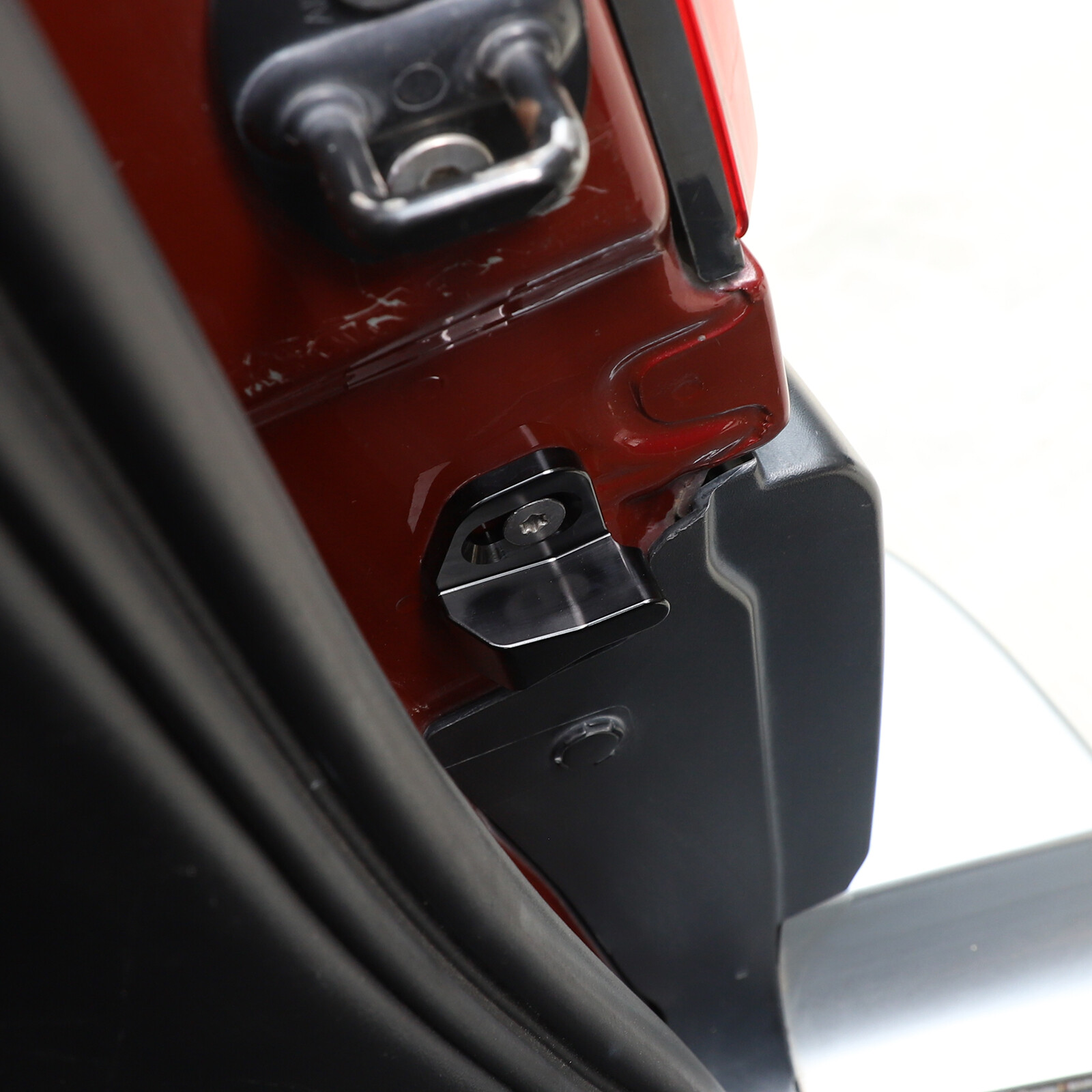 Black Aluminum Tailgate Latch Trim Cover For Toyota FJ Cruiser 2007 ...