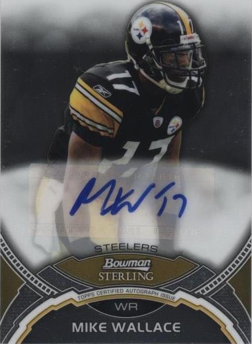 2011 Bowman Sterling - Autographs Mike Wallace #BSA-MW (AU) for sale ...