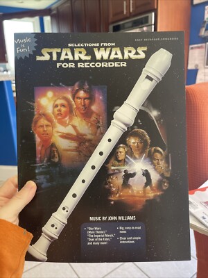 Alfred Selections From Star Wars for Recorder Book | eBay