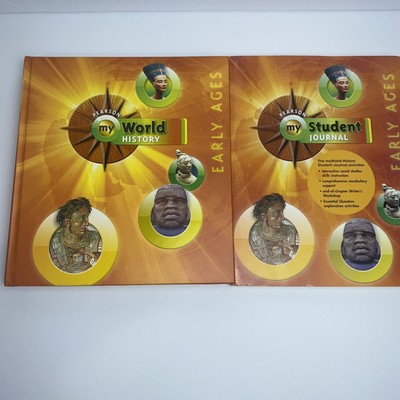 MY WORLD HISTORY: Early Ages Hardcover Textbook and Student Journal | eBay