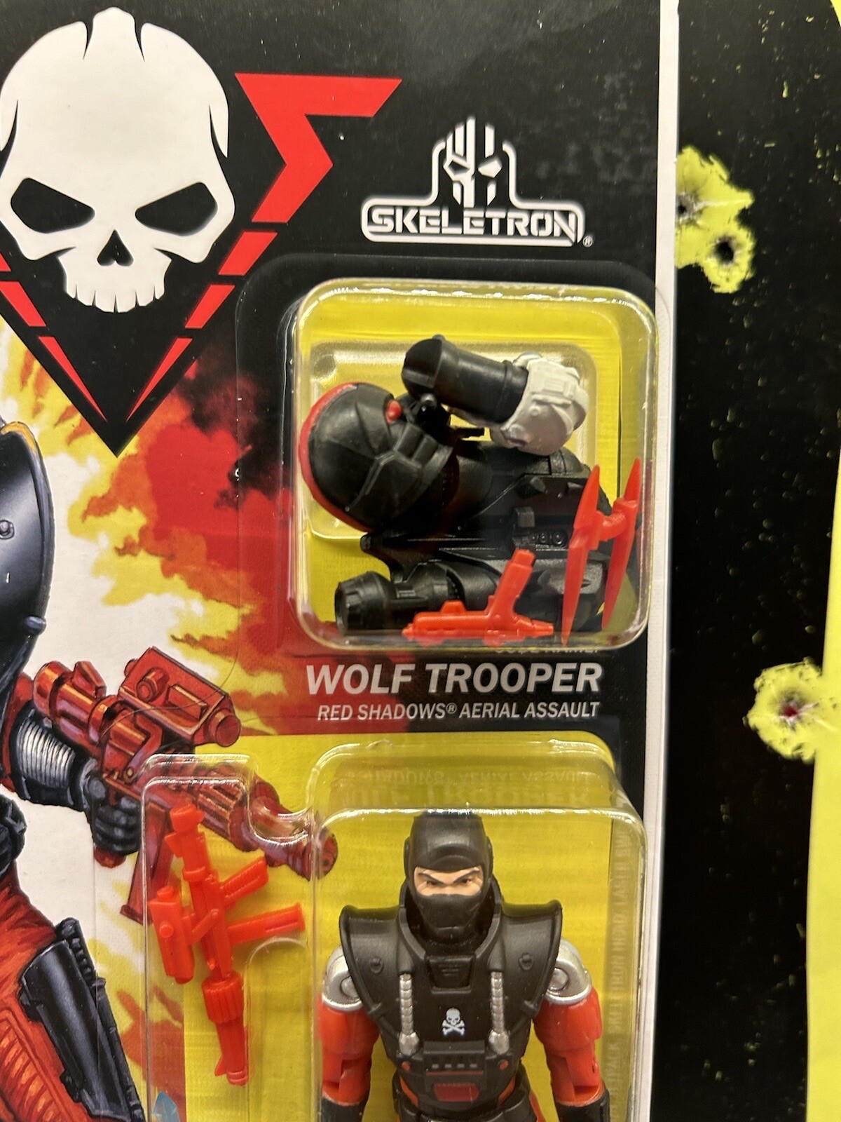 Roboskull MK II Red Shadows Carded MOC Wolf Trooper Skeletron Action ...