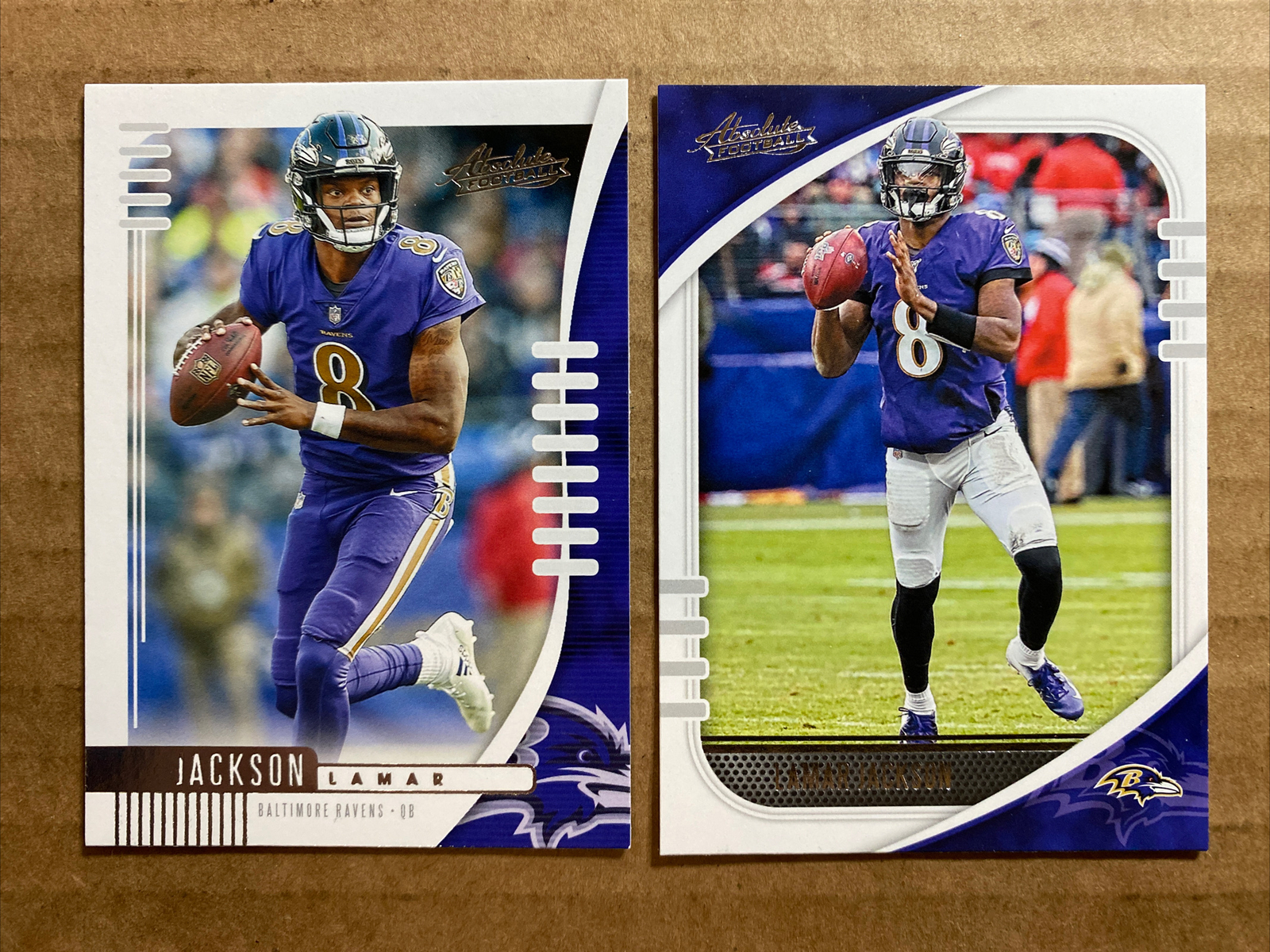 Lamar Jackson Absolute Football Card Lot(2). 2019 2nd Yr. & 2020 | eBay
