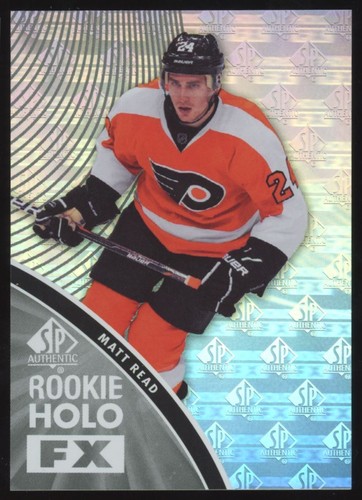 2011-12 SP Authentic Holoview FX Matt Read Rookie Philadelphia Flyers # ...