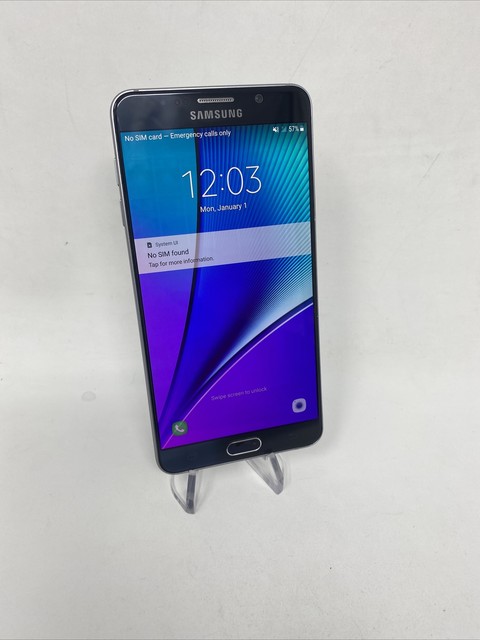 Samsung Galaxy Note5 SM-N920 - 32 GB - Black Sapphire (Verizon ...