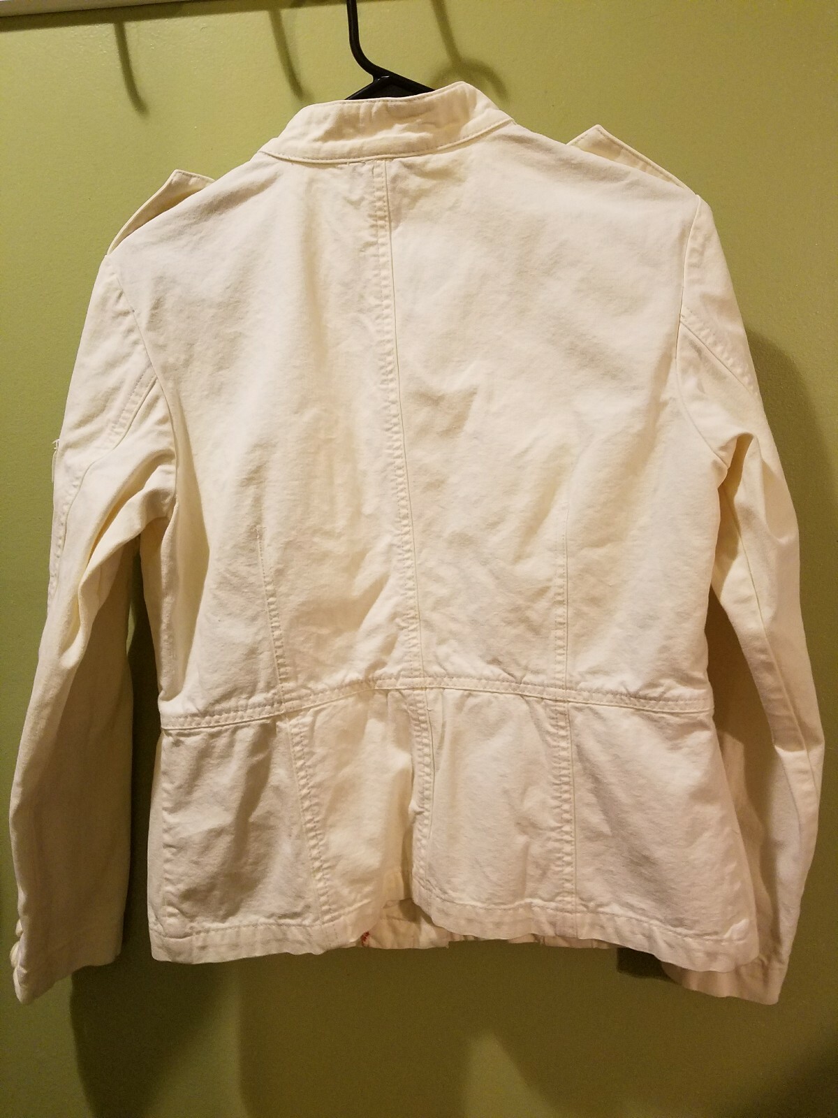 Sundance Catalog Womens Size 6 Pink Light Yellow Denim Jean Jacket | eBay