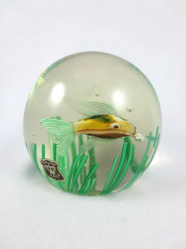 Murano Glass Fish Paperweight