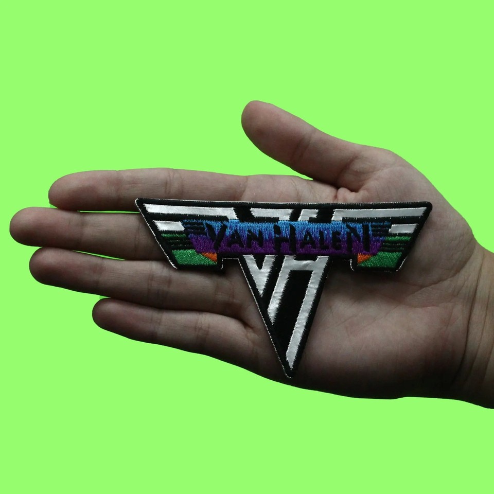 Van Halen Shield Patch California Classic Rock Embroidered Iron On | eBay