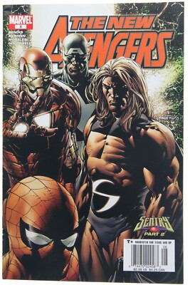 New Avengers #8 Newsstand The Sentry Finch Cover Marvel Comics 2005 | eBay