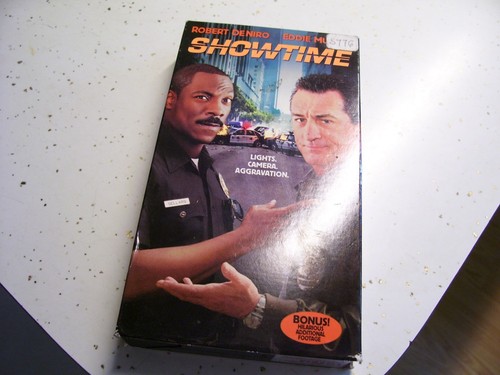 Showtime (VHS, 2002) Robert De Niro, Eddie Murphy, Rene Russo BONUS ...