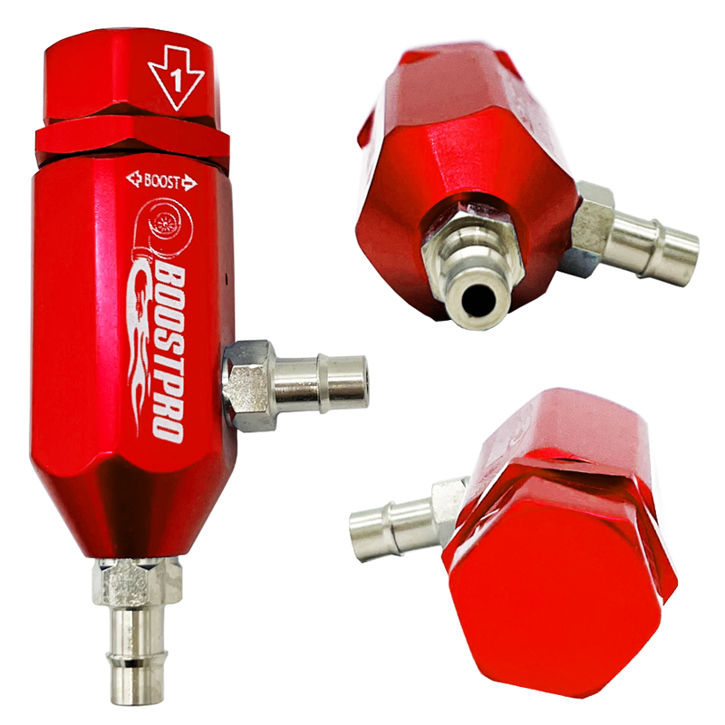 BoostPRO RED Boost Tee Manual Boost Controller Kit Smart Turbo Control ...