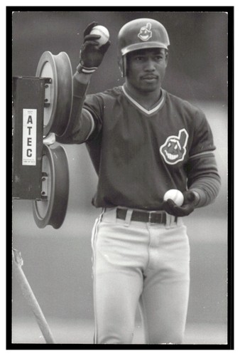 Stanley Jefferson (1991) Cleveland Indians Vintage Baseball Postcard ...