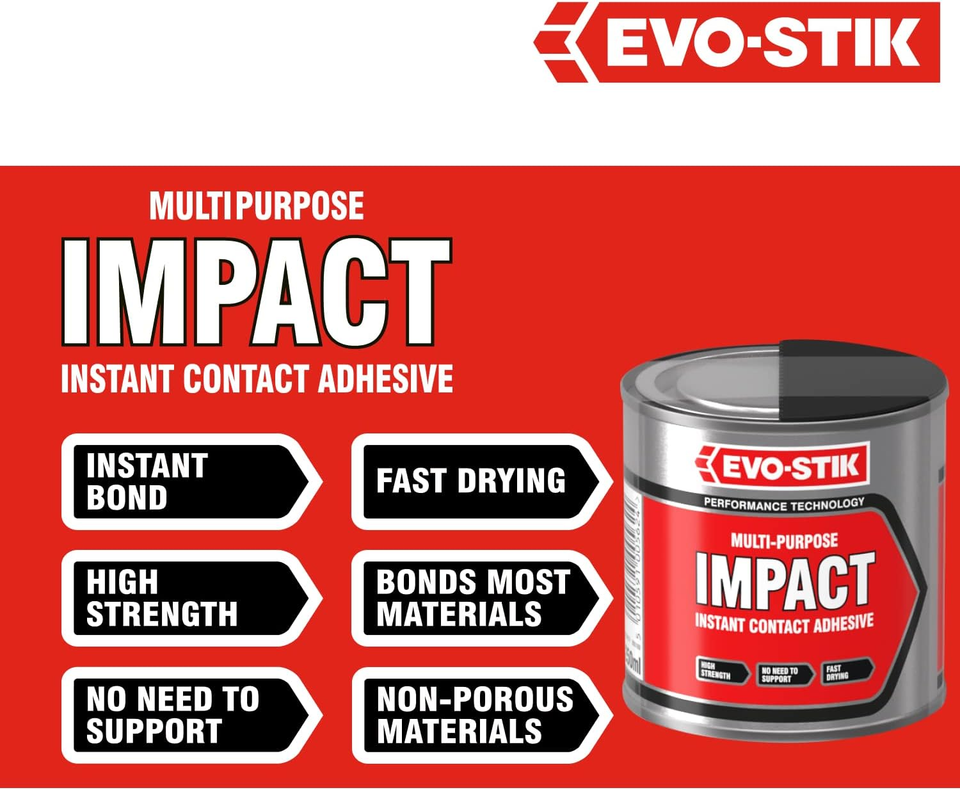 Impact Adhesive 250ml - Multipurpose High-Strength Contact Glue | eBay UK