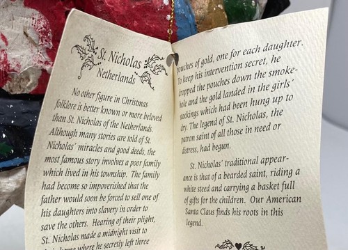 1992 House of Hatten St. Nicholas Netherlands Spirit of Gifting 12 1/2 ...