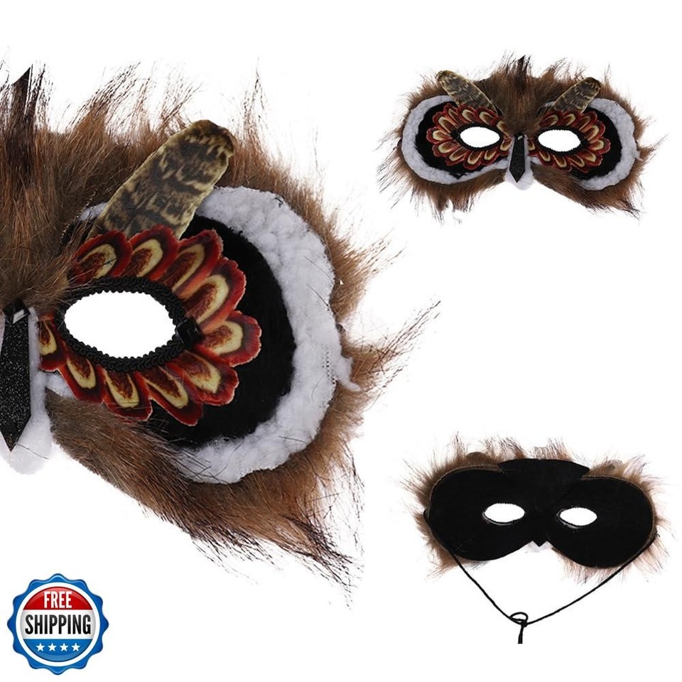 Alodidae Owl Wings Mask Costume Set Bird Wing Eagle Hawk Costumes ...