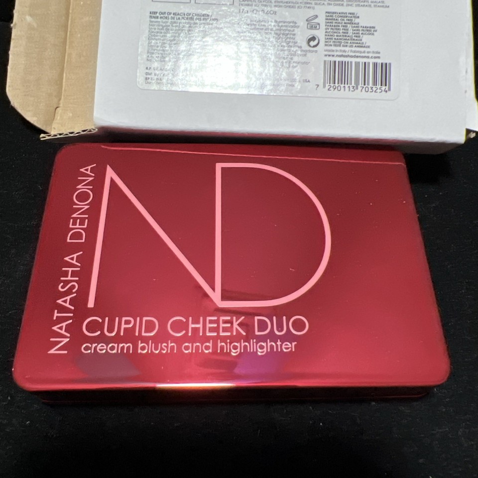 NATASHA DENONA Cupid Cheek Duo Cream Blush&Highlighter MSRP $42 NEW IN ...