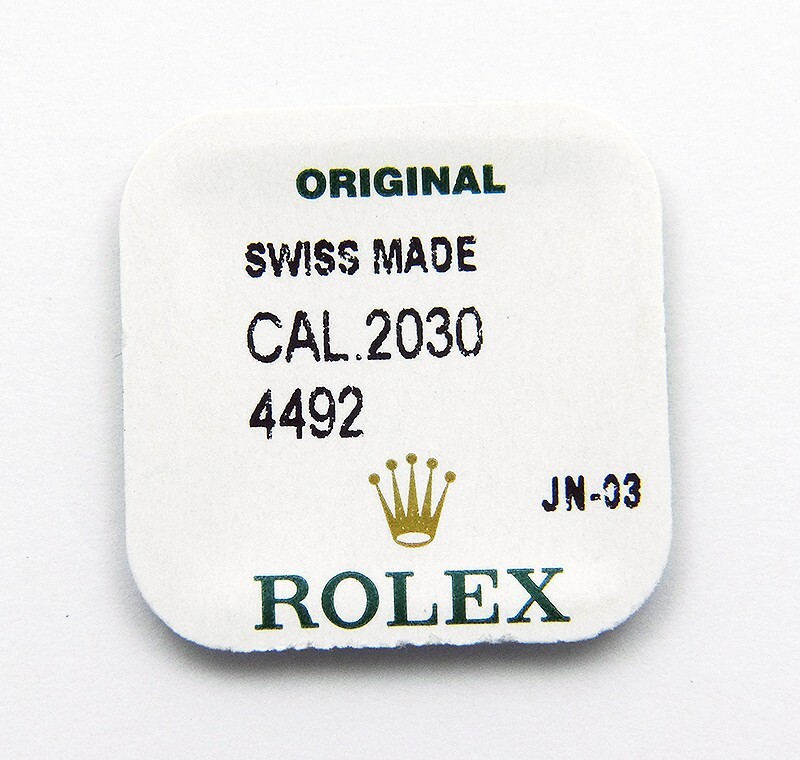 New Genuine Rolex 2030 2035 4492 Caliber In Setting for Balance Upper ...