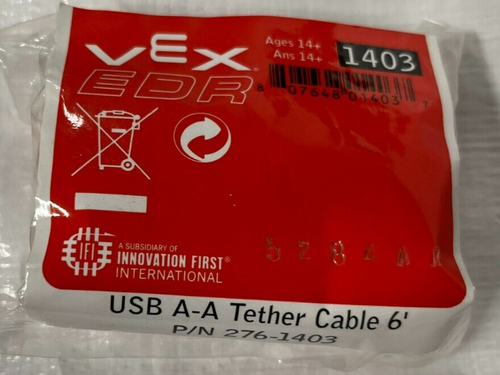 VEX IQ - USB A-A Tether Cable 6' | eBay