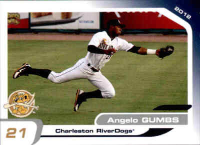 2012 Charleston RiverDogs Grandstand 20 Angelo Gumbs Torrance ...