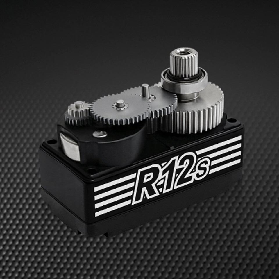 POWER HD R12-S 166.6 oz / 0.06s Titanium & Aluminum Gear Digital Servo ...