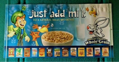 General Mills : LUCKY CHARMS/COCO-PUFFS/TRIX "Store" CEREAL display ...