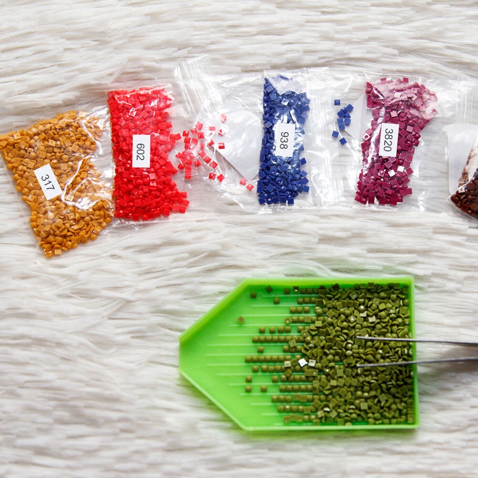 DMC Color Number Stickers Multi-Colors Round Containers Stickers for ...