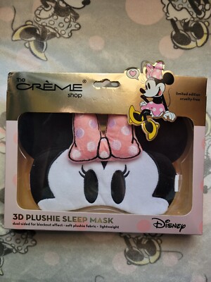 The Crème Shop Disney’s Minnie Mouse 3D Plushie Sleep Mask Brand New | eBay