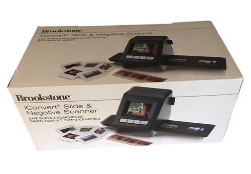 Brookstone iConvert Instant Slide & Negative Scanner NEW P | eBay