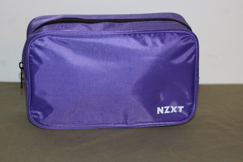 10 - NZXT PURPLE ZIPPERED PSU CABLE BAG. -- NEW --10 for one price ...