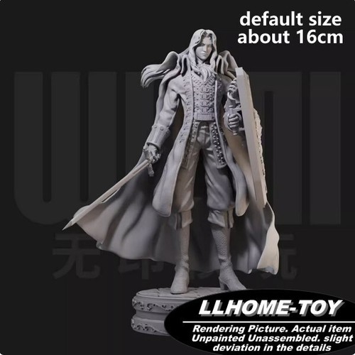 Game Alucard Sword Shield Resin 3D Print GK Figure DIY Model Unpainted ...