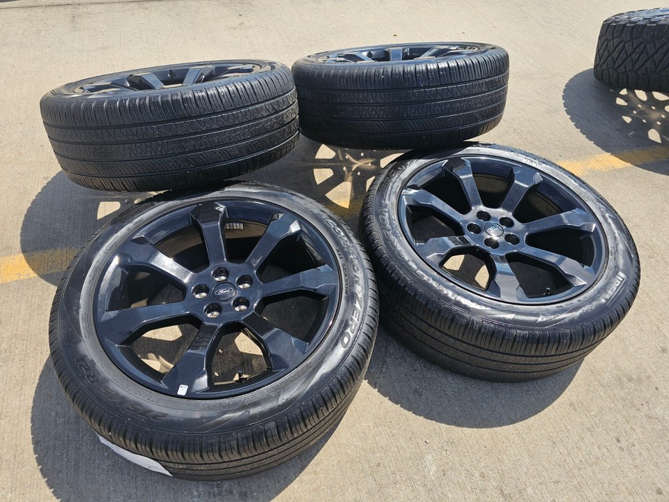 21" Ford Explorer ST OEM 10271 rims wheels Lincoln Aviator 2022 2023 ...