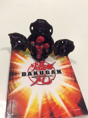 Bakugan Lars Lion Black Darkus B2 Bakupearl 410G + metallic card | eBay