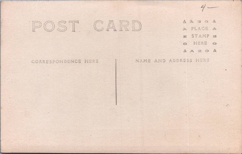 RPPC No Speeding Speed Limit 5 MPH Sign 2 Couples c1910s photo postcard ...