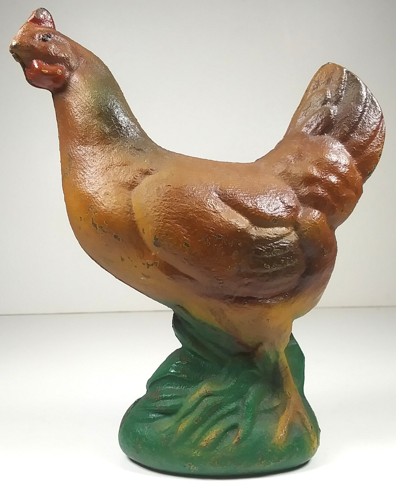 Cast Iron Hen Still Bank Vintage Mid-20th Century | eBay