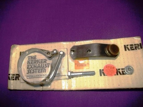 NOS Kerker Honda CB750F exhaust mount kit stainless clamp hardware CB ...